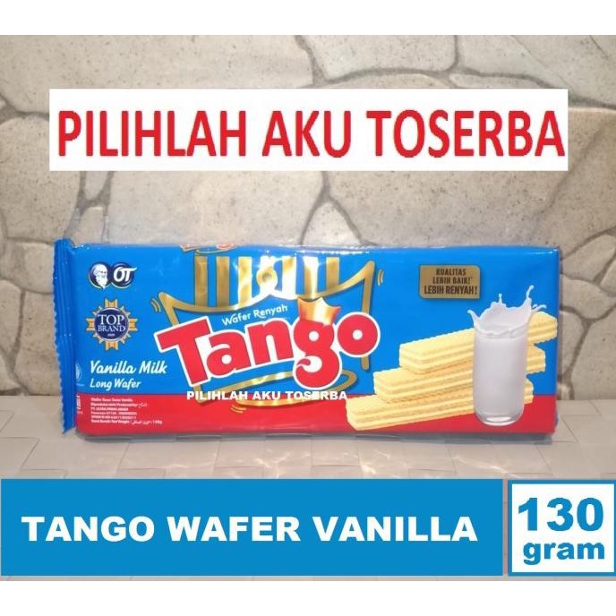 Jual TANGO WAFER VANILLA 130 GR - ( HARGA 1 KARTON ISI 24 PCS ) | Shopee Indonesia