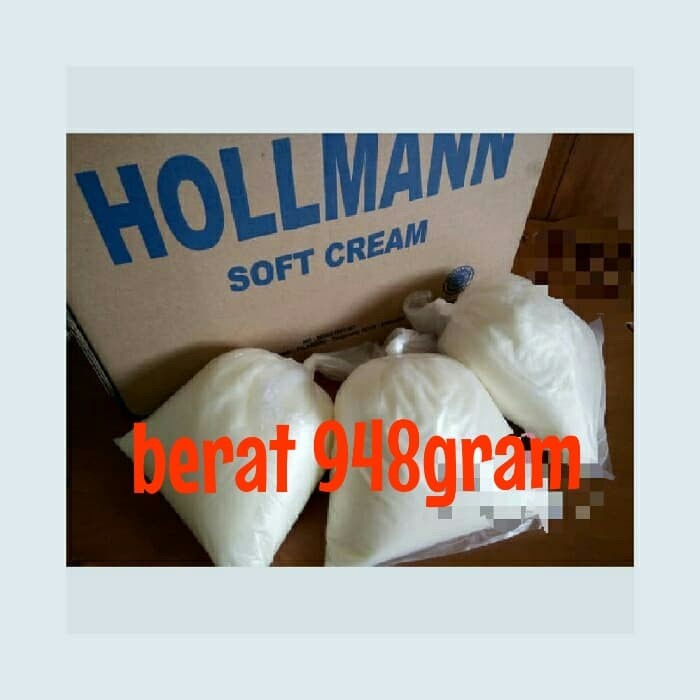 Jual LAINNYA-KEMASAN-MINUMAN- HOLLMAN SOFT CREAM REPACK 1KG - TANPA ...