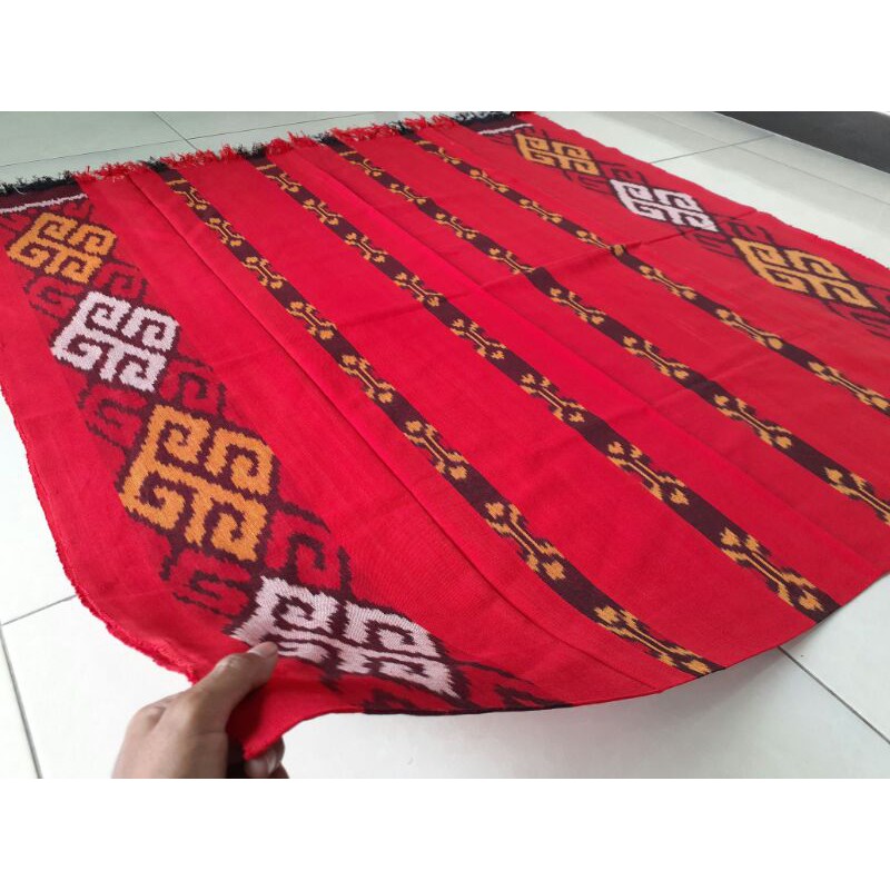 Jual kain tenun toraja merah | Shopee Indonesia