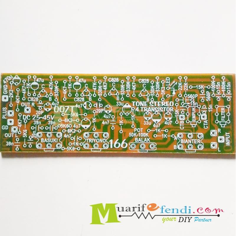 Jual PCB Tone control stereo 4 transistor 007T | Shopee Indonesia