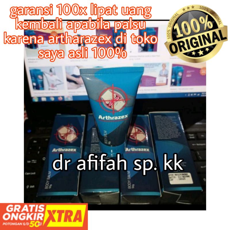 Jual ARTHRAZEX OBAT SENDI NYERI TULANG ASLI ORIGINAL 100% | Shopee ...
