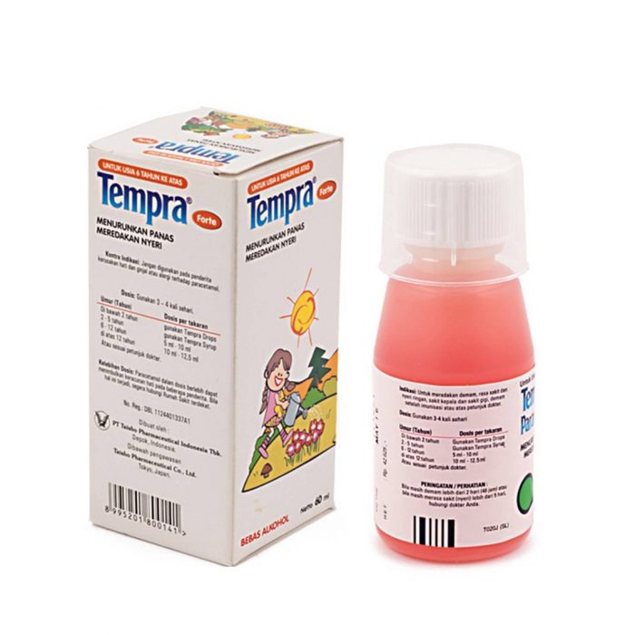 Jual Tempra Forte Orange Penurun Demam 60Ml | Shopee Indonesia
