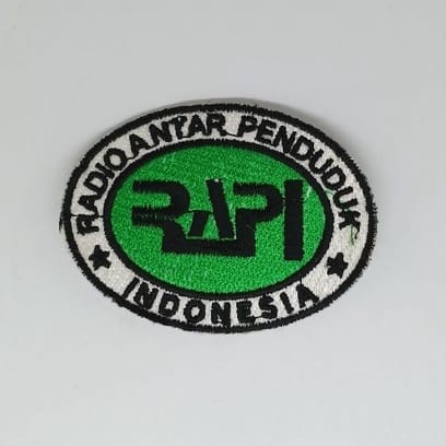 Jual Logo Bordir Radio Antar Penduduk Indonesia / Rapi / Bordir ...