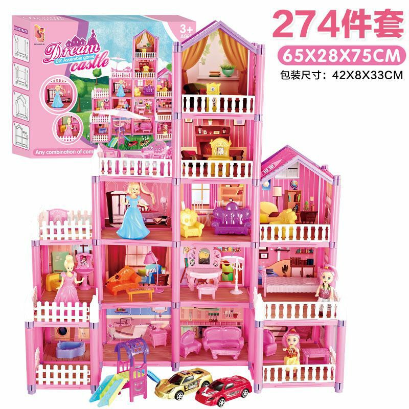 Jual Mainan Princess Villa Dream Castle Rumah Rumahan BONEKA PLAY HOUSE ...