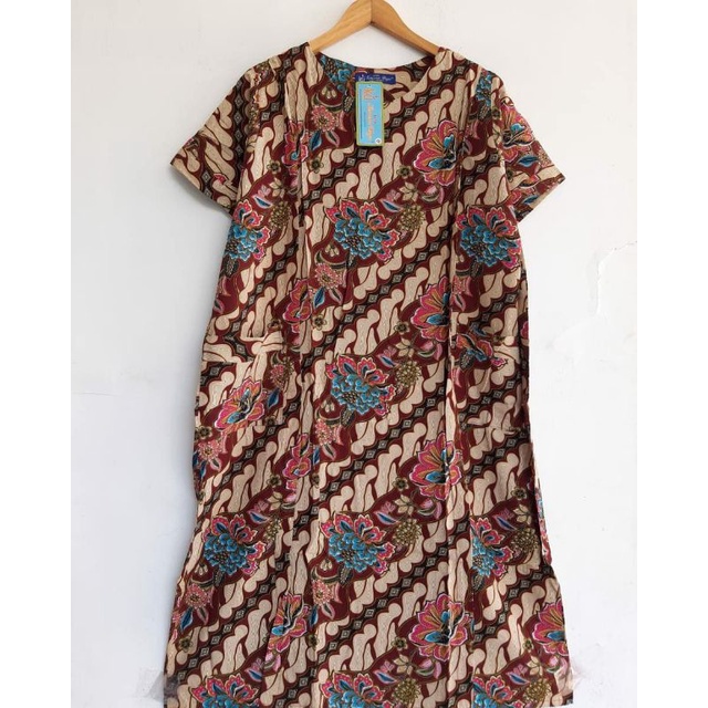 Jual DASTER BATIK 25 KENCANA UNGU ORIGINAL TERBARU LABEL BIRU (PAKAIAN ...