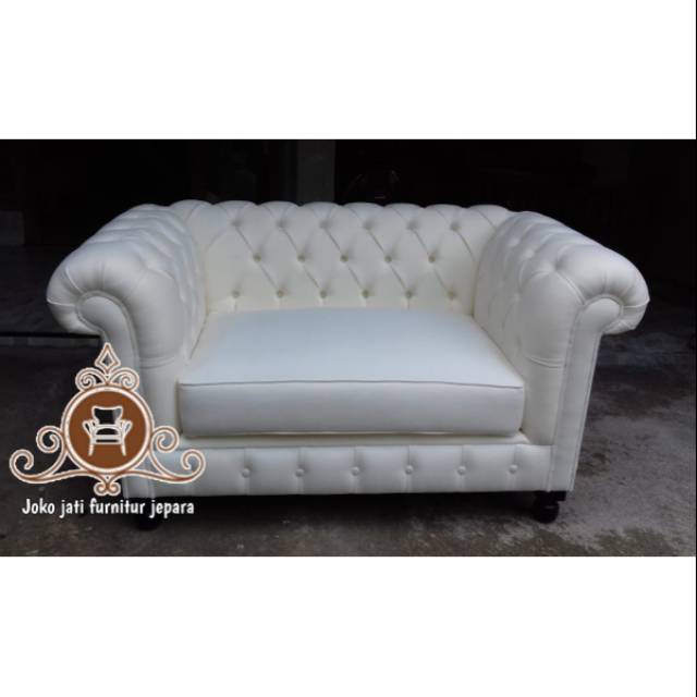 Jual Sofa Chesterfiel 1 dudukan(kursi sofa,sofa bed) | Shopee Indonesia