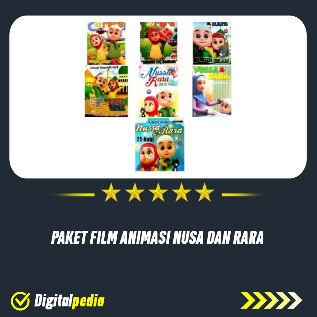 Jual Paket Film Animasi Nusa dan Rara Full Episode Terbaru Hiburan ...