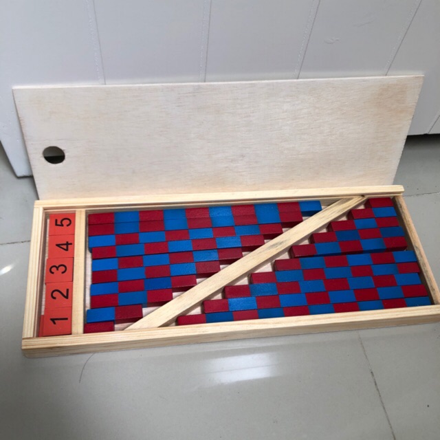 Jual Montessori Small number rod with numbers | Shopee Indonesia