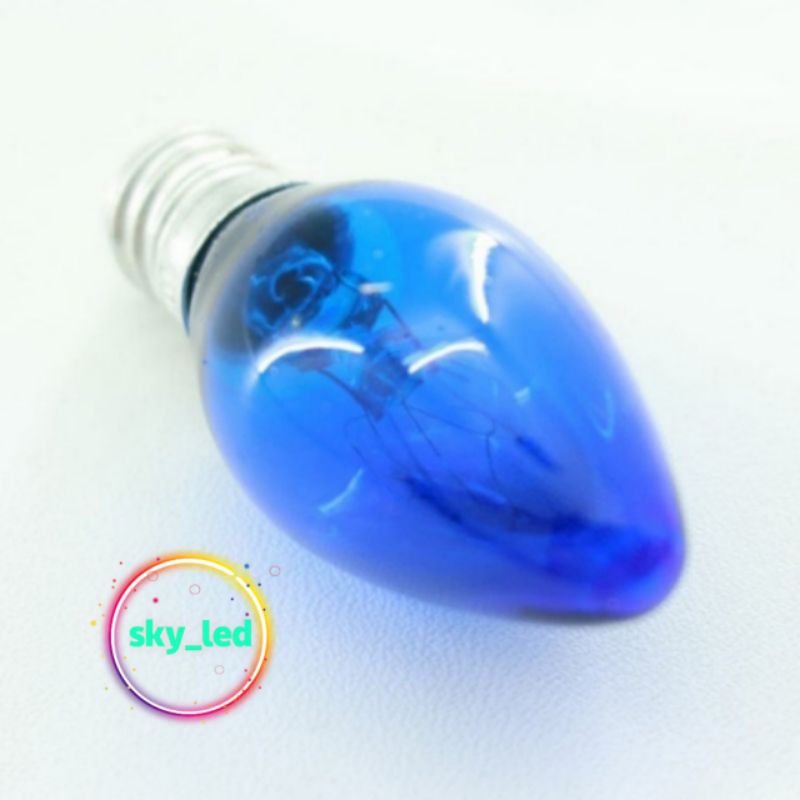 Jual LAMPU LED 3 WARNA CAHAYA /LAMPU CANDEL MODEL JAGUNG / FITTING ...