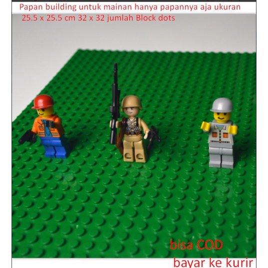 Jual Papan building untuk mainan hanya papannya aja ukuran 25.5 x 25.5 ...