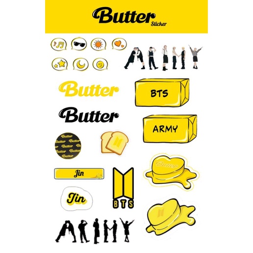 Jual STICKER BTS BUTTER | Shopee Indonesia