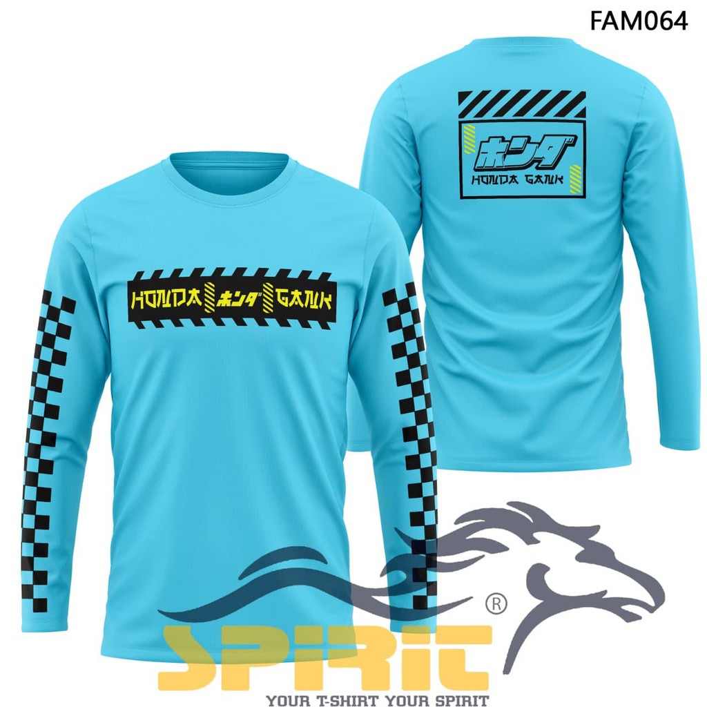 Jual Baju Kaos Distro Lengan Panjang Honda Gank Kaos Motor CB Herex Racing Otomotif Keren ...