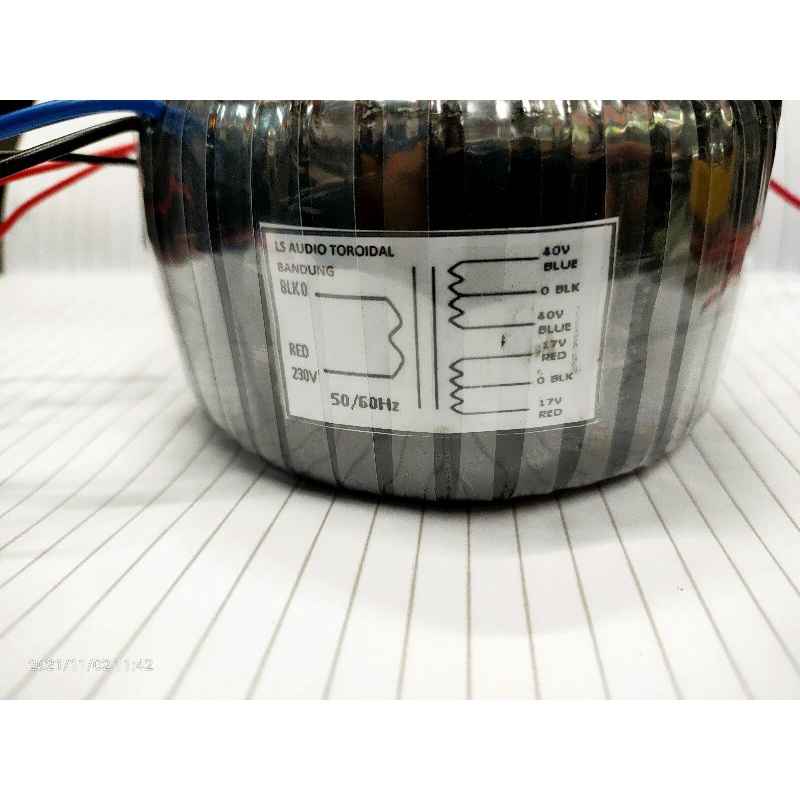 Jual trafo aktip 40v ct 40v / extra 17v ct 17v | Shopee Indonesia