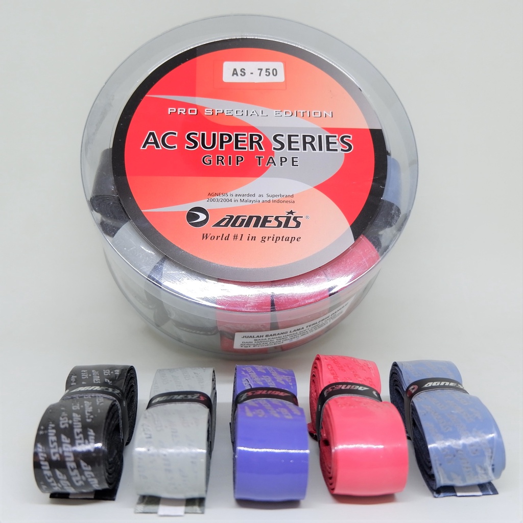 Jual Karet Grip Raket TEBAL AGNESIS Badminton Bulutangkis Tenis ...