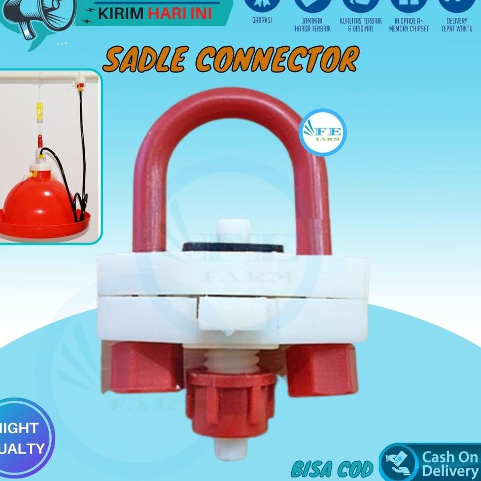 Jual TERLARIS Sadle Connector TMO Konektor Pipa Menuju Selang Air ...