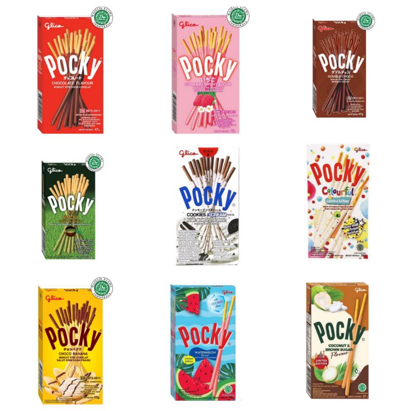 Jual Glico Pocky Biskuit Stick | Shopee Indonesia