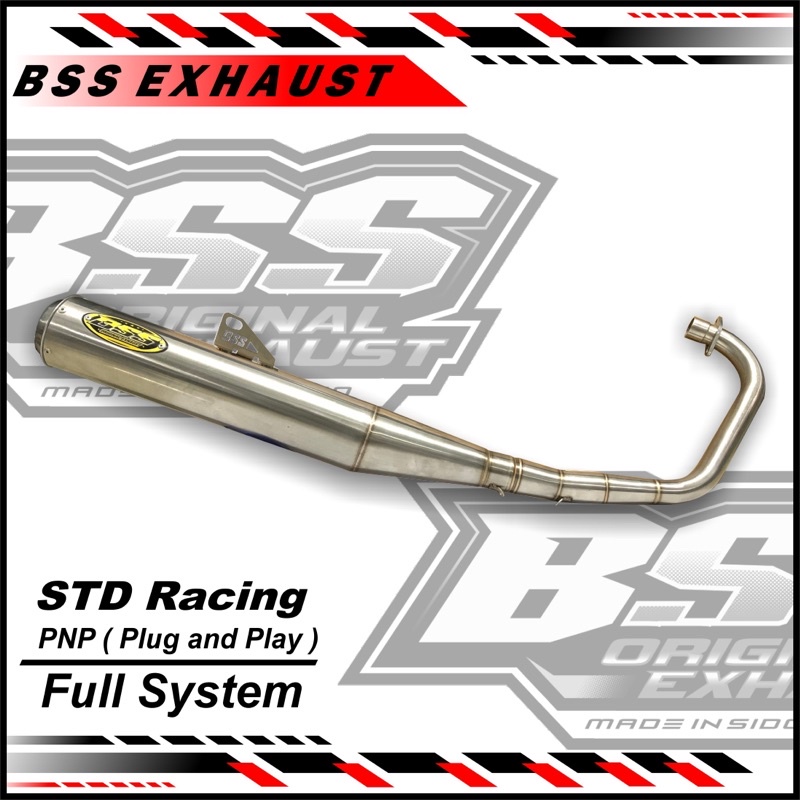 Jual BSS EXHAUST STANDART RACING | Shopee Indonesia