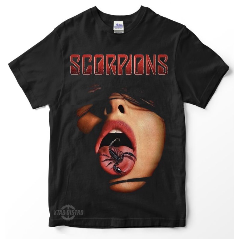 Jual kaos SCORPIONS Premium Tshirt scorpions still loving you kaos band rock n roll vintage ...