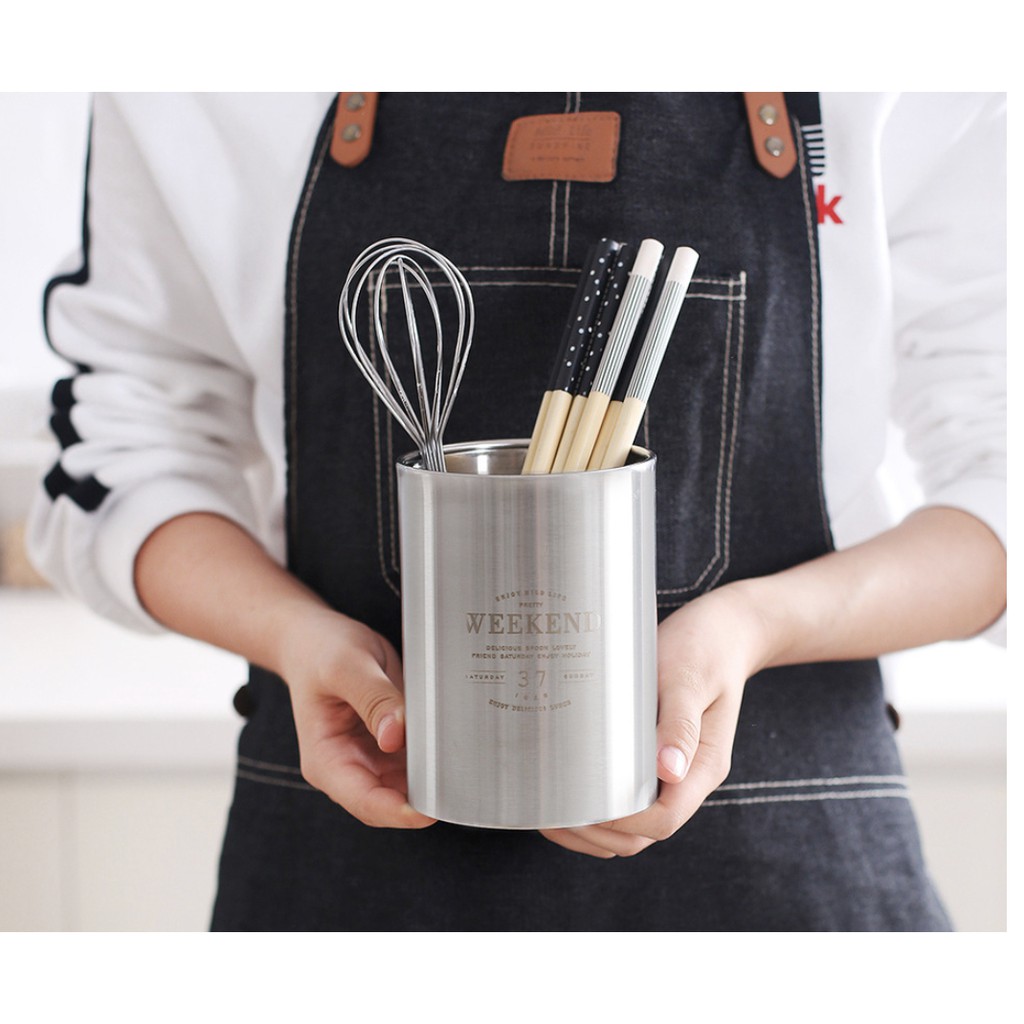 Jual Kitchen Utensils Storage Box Drain Containers fork spoon | Shopee ...