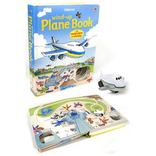 Jual Usborne Wind Up Plane Book | Shopee Indonesia