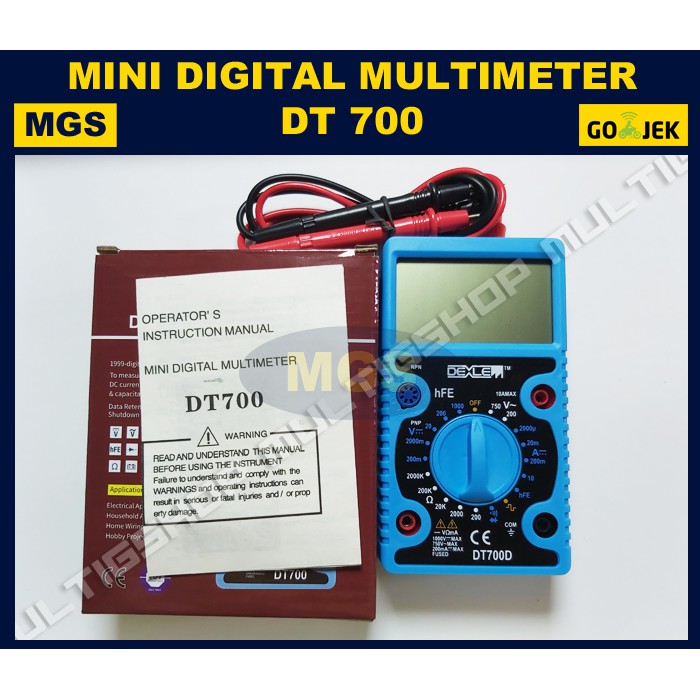 Jual Digital Multimeter DT700 | Shopee Indonesia