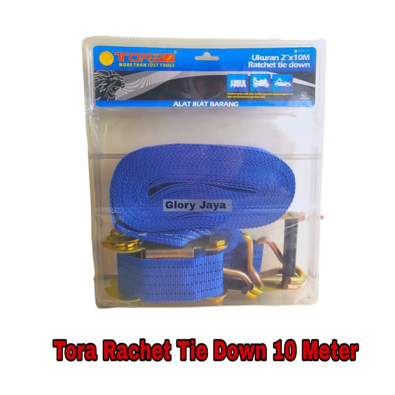 Jual Alat Ikat Barang / Rachet Tie Down 10 Meter Tora | Shopee Indonesia