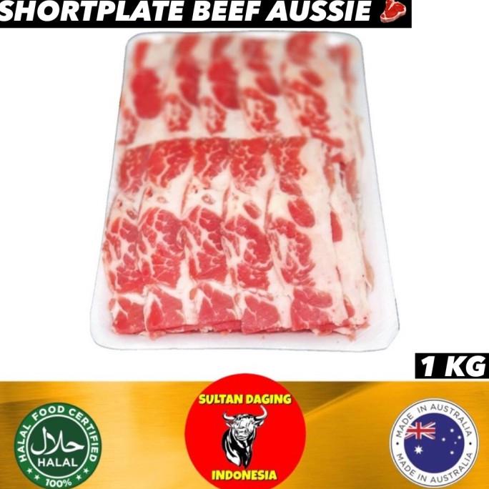 Jual DAGING SAPI BEEF SLICE SHORTPLATE 1 KG IMPORT DARI AUSTRALIA ...