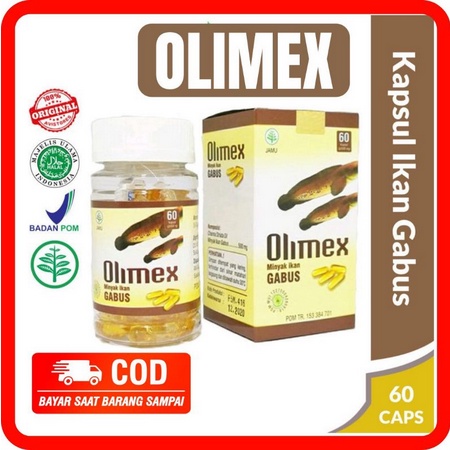 Jual [AGEN RESMI ] KAPSUL OLIMEX ORIGINAL - OLIMEX Minyak Ikan Kutuk ...