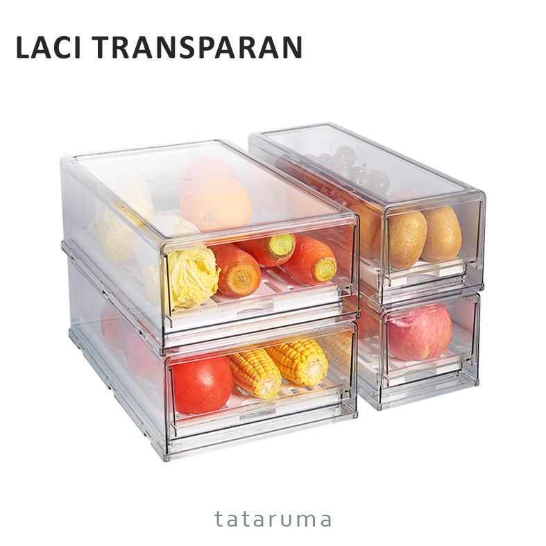 Jual TATARUMA Koru - Kotak Kontainer Tempat Penyimpanan Toples Laci ...