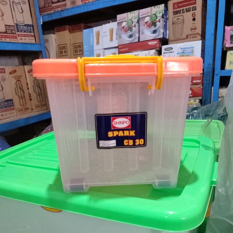 Jual SHINPO CONTAINER BOX 30 LITER SHINPO SPARK SIP 110 PL CB 30 ...
