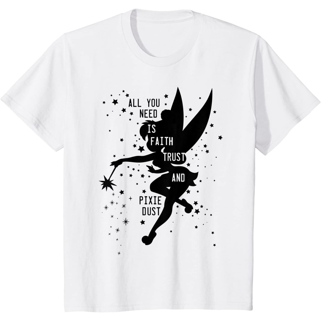 Jual Baju Anak Disney Peter Pan Tinker Bell Pixie Dust Silhouette T ...