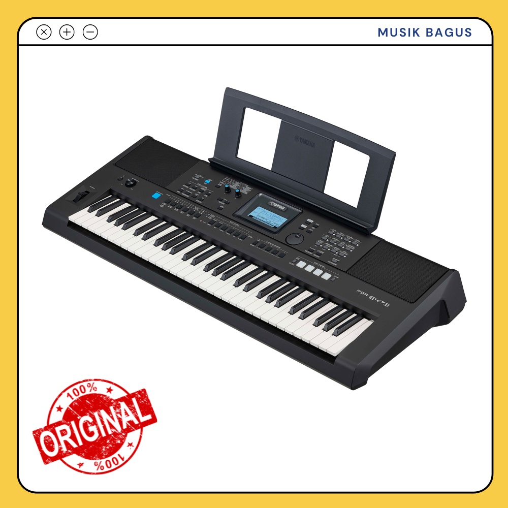 Jual Yamaha PSR-E473 / PSR E473 / E 473 keyboard ORIGINAL | Shopee Indonesia