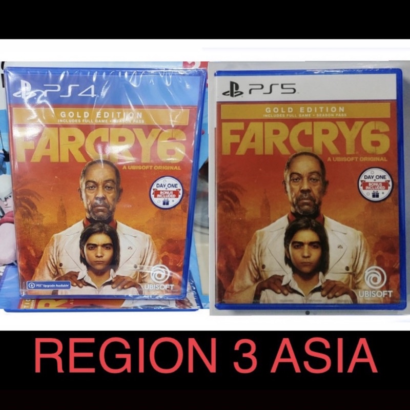 Jual Kaset Far Cry 6 Ps4 Ps5 Region 3 Asia Gold Edition Game Playstation 4 Playstation 5 Ps 4 Ps ...