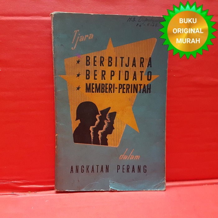 Jual ORIGINAL Berbitjara Berpidato Memberi Perintah Dalam Angkatan ...