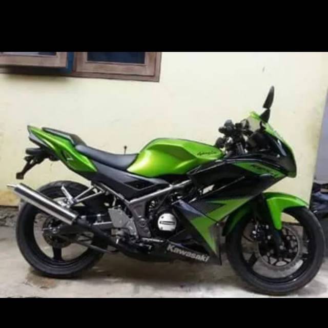 Jual (promo)Kondom tangki kawasaki ninja 150 RR new/cover tangki RR new ...