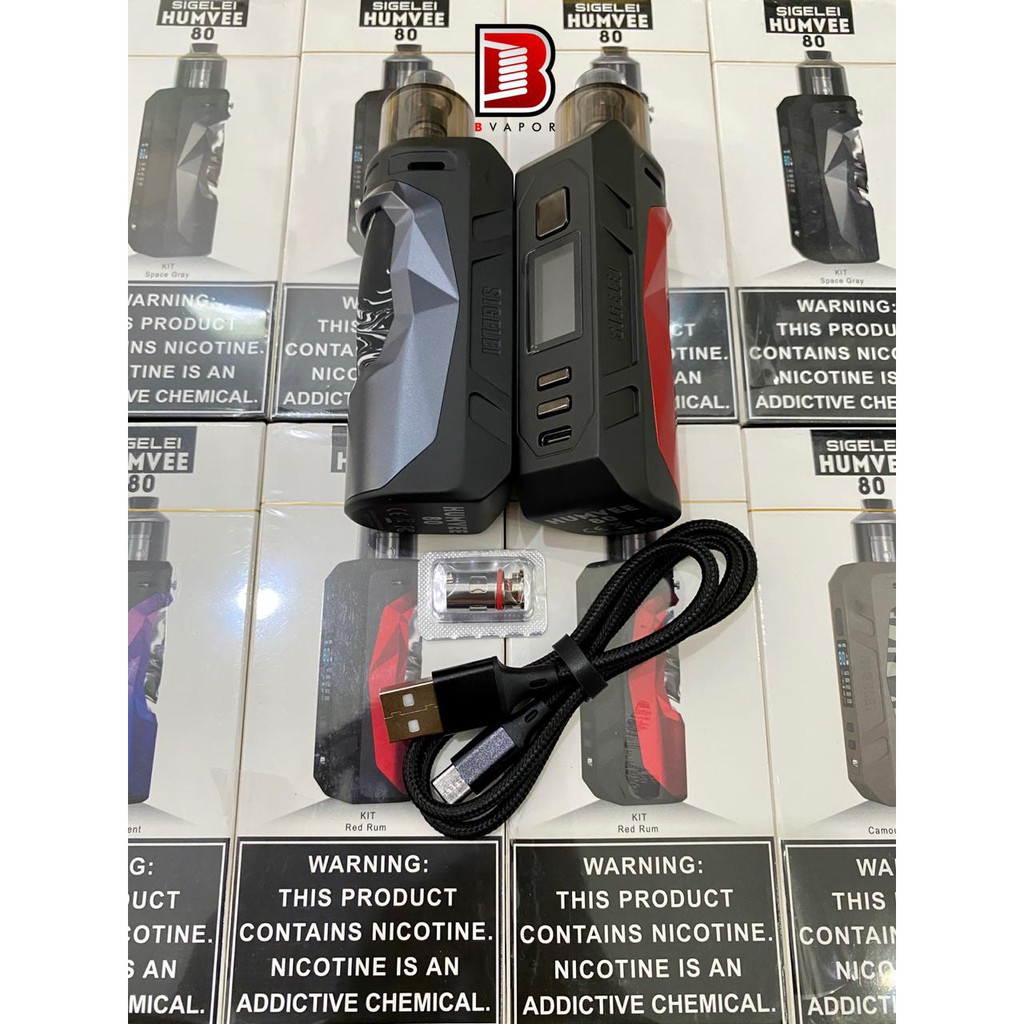 Jual SIGELEI HUMVEE POD KIT 80WATT | Shopee Indonesia