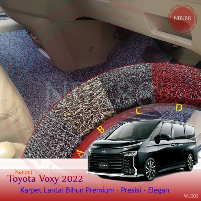 Jual KARPET MOBIL TOYOTA VOXY 2022 2023 FULL SET BAGASI TYPE MIE BIHUN PREMIUM 2WARNA | Shopee ...