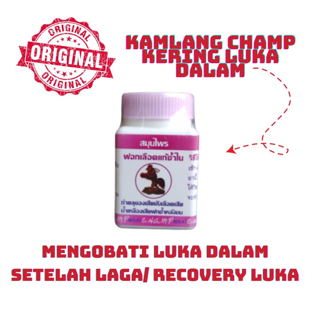 Jual Kamlang CHAM LUKA DALAM (UNGU) | Shopee Indonesia
