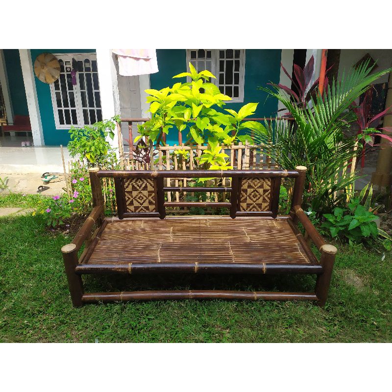 Jual Bale Bambu Hitam Motif Batik P170xL70 cm | Shopee Indonesia