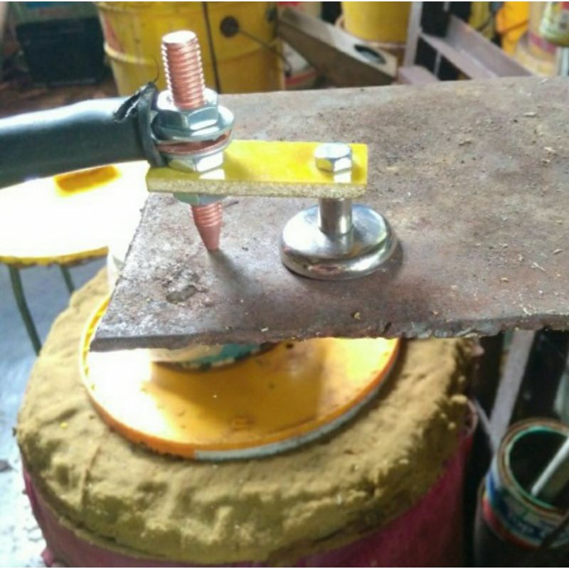 Jual Tang massa las model magnet stang massa plus skun las | Shopee ...