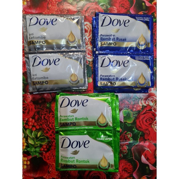 Jual DOVE Shampo Sachet 1000 [ Renteng 12x10 ml ] | Shopee Indonesia