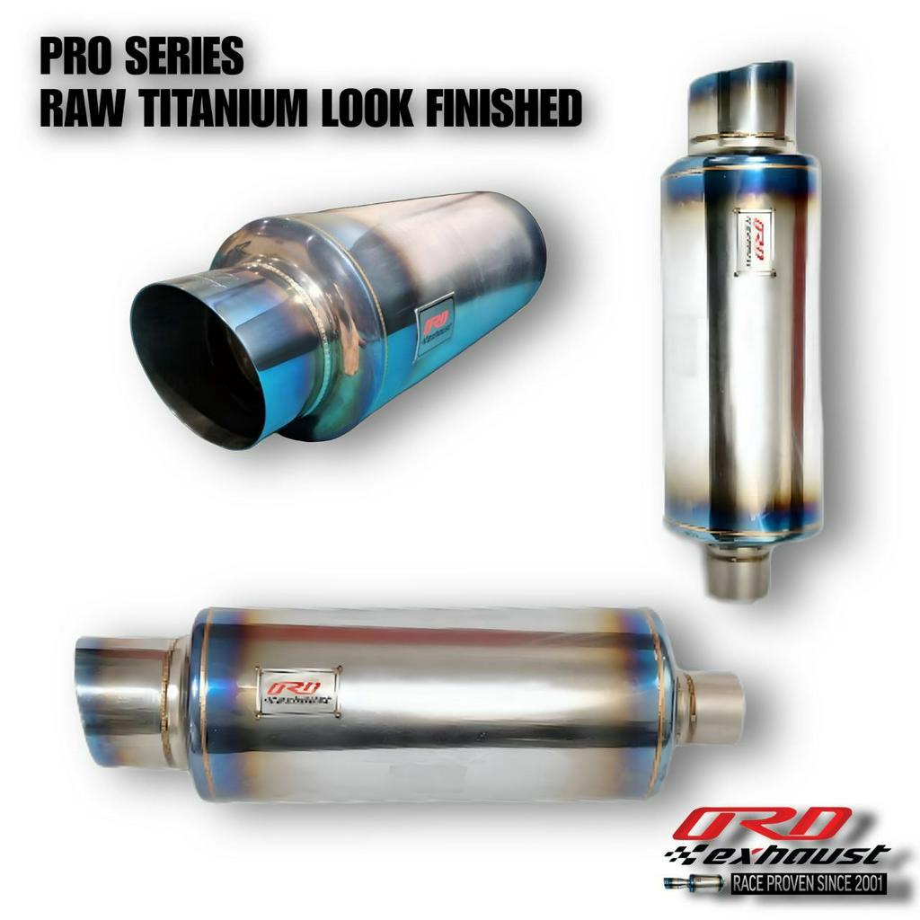 Jual ORD Muffler V2 Pro Series Knalpot Racing Mobil Titanium Sandblast ...