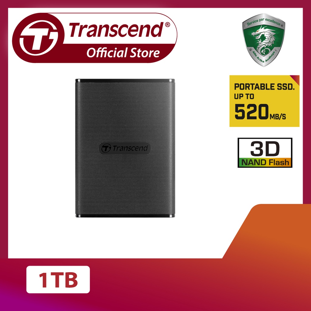 Jual Transcend External SSD ESD270C | Shopee Indonesia