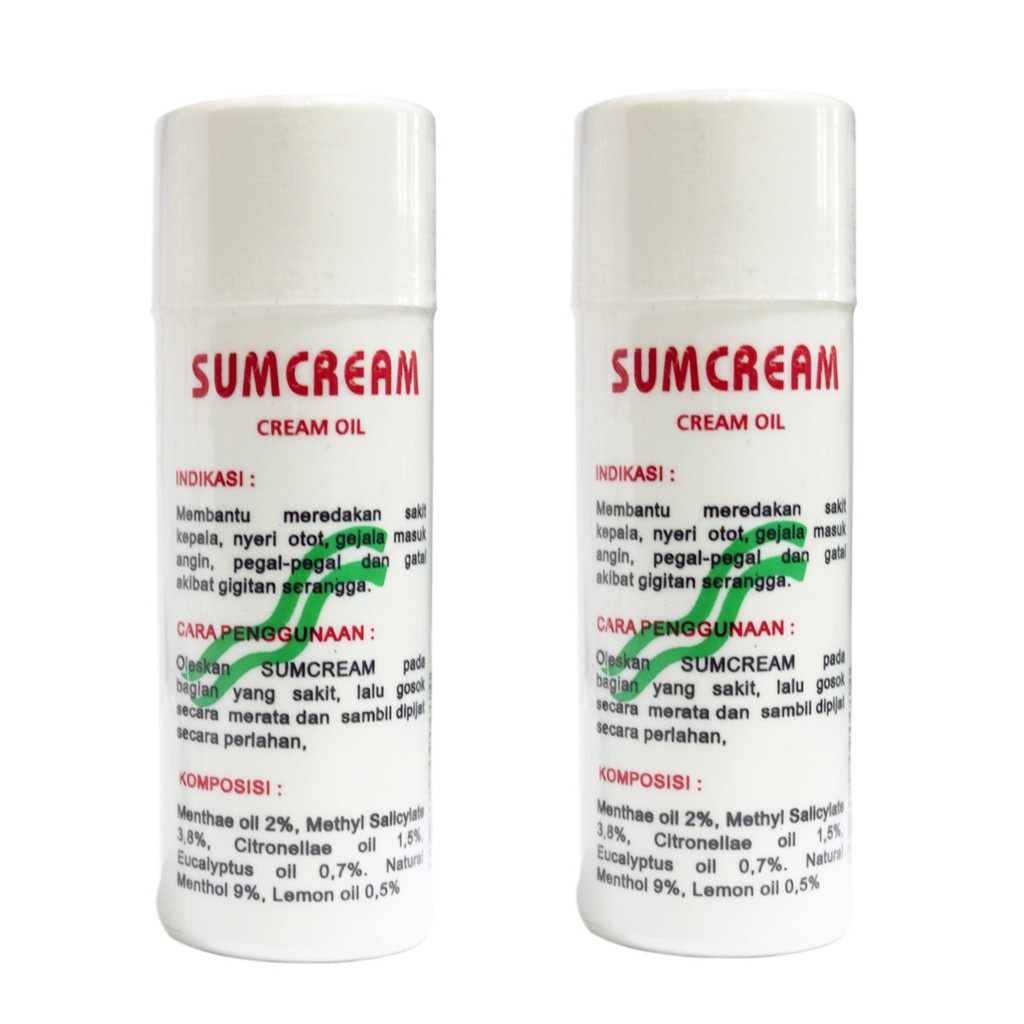 Jual SUMCREAM Sumbawa Cream Oil Asli 120ml | Shopee Indonesia