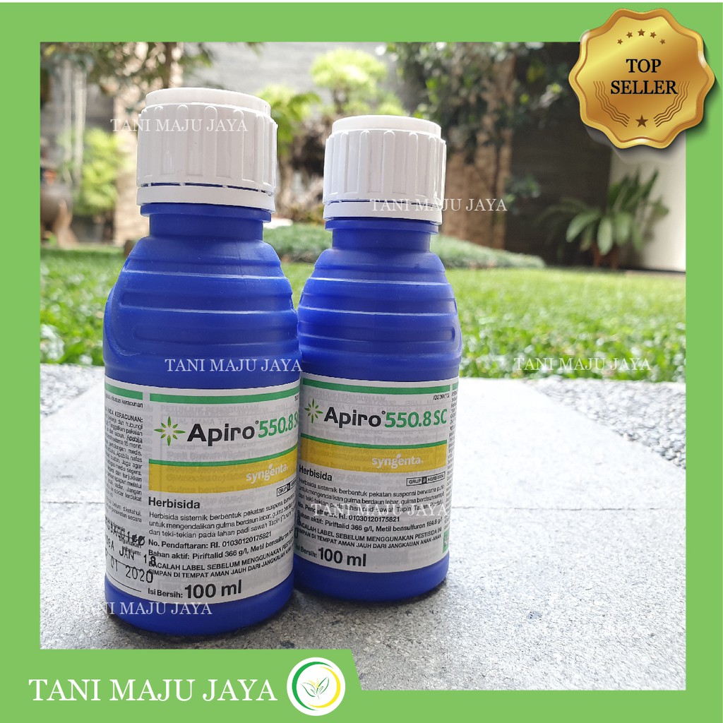 Jual Herbisida Padi Apiro 550.8SC 100 ml Obat Rumput Selektif Tanaman ...