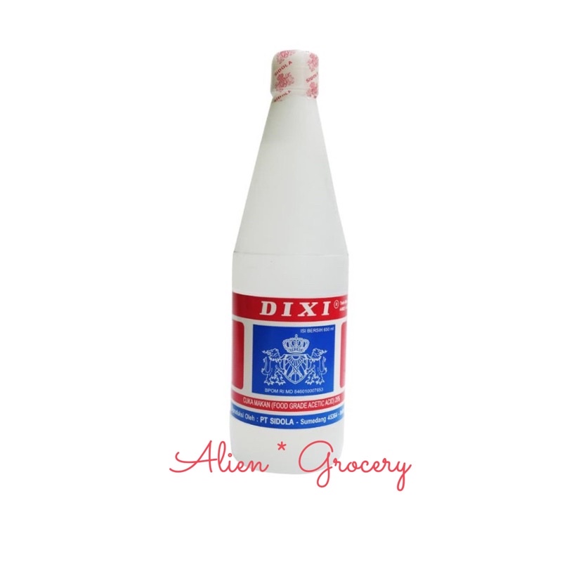 Jual Cuka Putih Dixi Besar 650ml | Shopee Indonesia