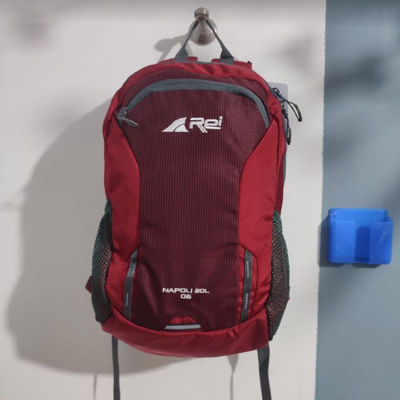 Jual Tas Ransel Pria Napoli 06 20L Arei Outdoorgear Original+Raincover | Shopee Indonesia