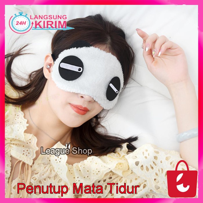 Jual Penutup Mata Tidur Karakter Panda Masker Topeng Panda Tidur ...
