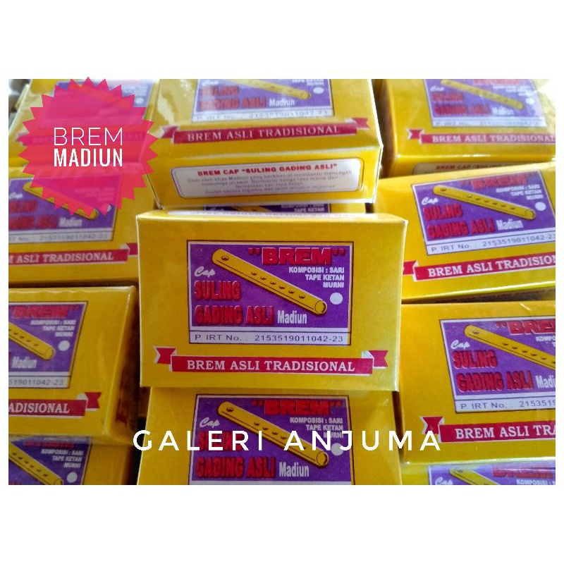 Jual Brem Suling Gading Madiun Rasa Original Kemasan Kecil isi 3 ...