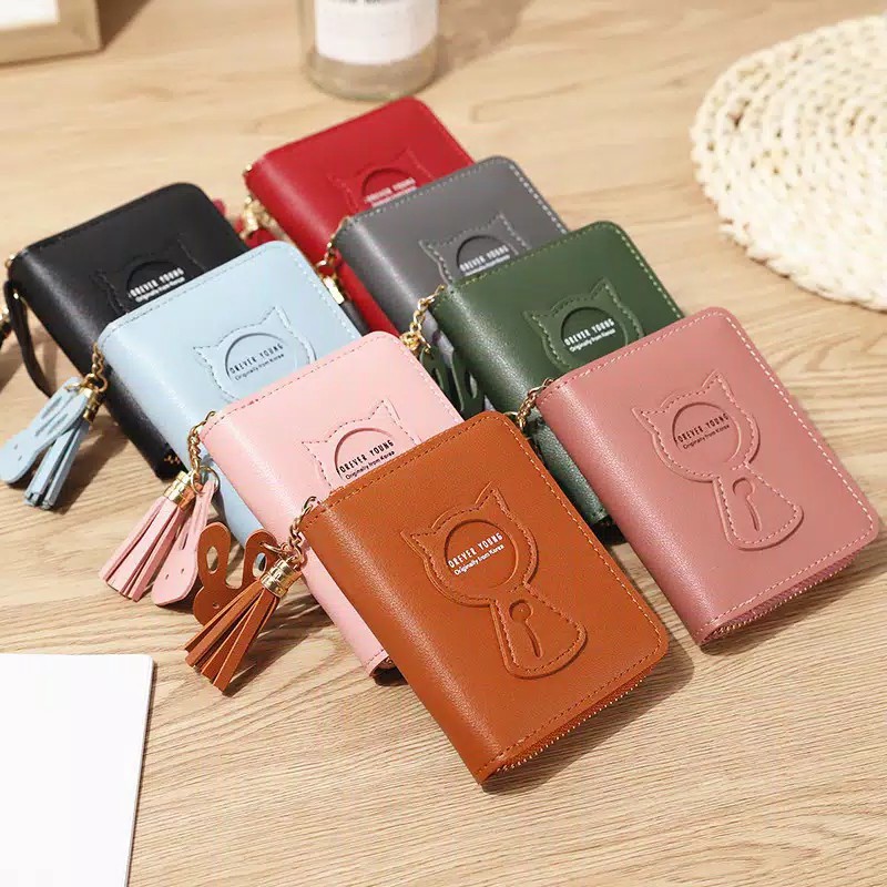 Jual DOMPET WANITA KC89 KOREAN FASHION TRENDY FASHION WALLET | Shopee Indonesia